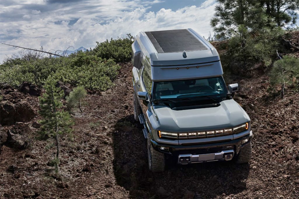EarthCruiser transforms GMC Hummer EV into an all-electric off-grid ...