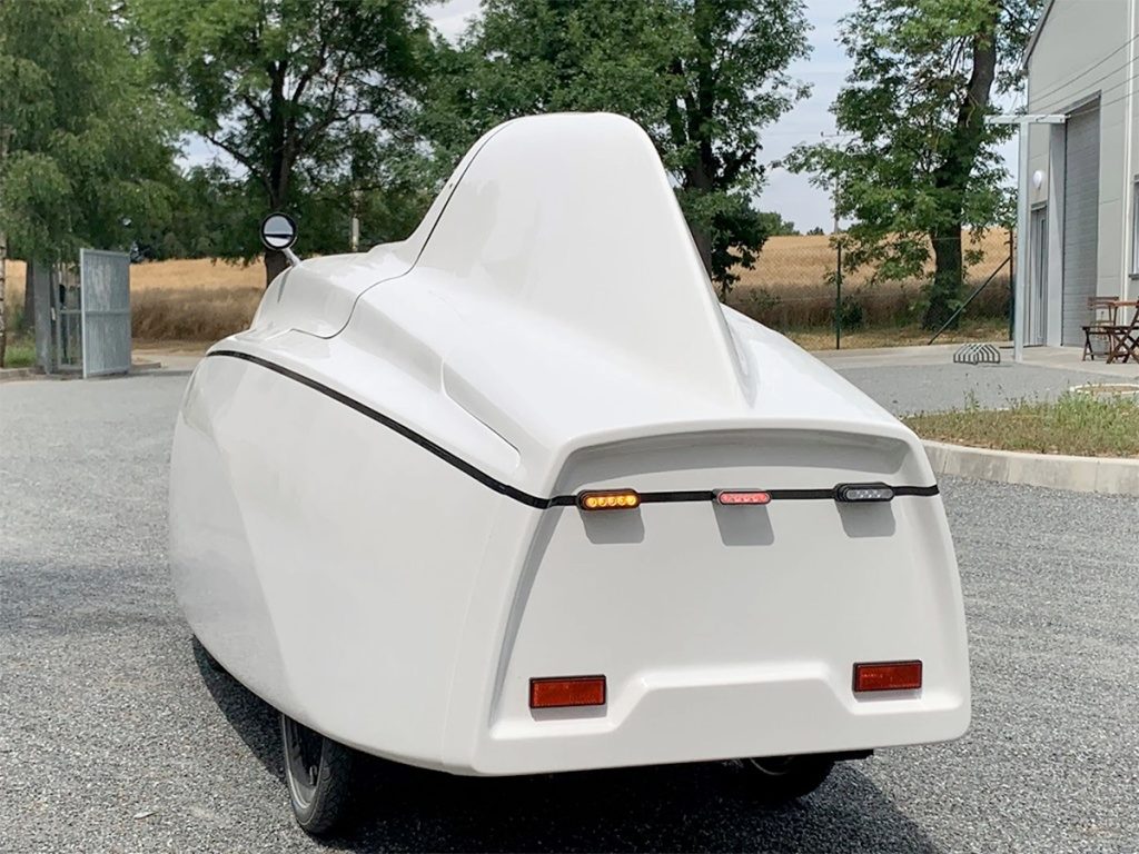 VM45 velomobile: Electric-assist cruising at near 30 mph