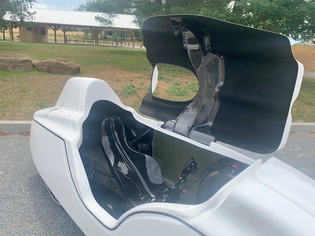 VM45 velomobile: Electric-assist cruising at near 30 mph