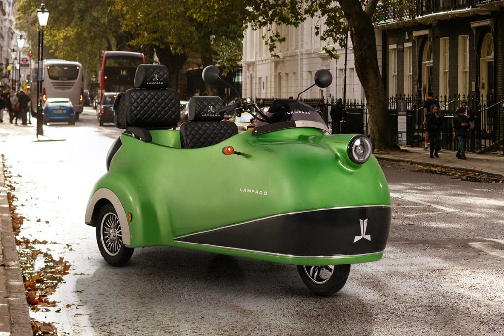 Lámpago electric trike: A blend of vintage design and modern mobility