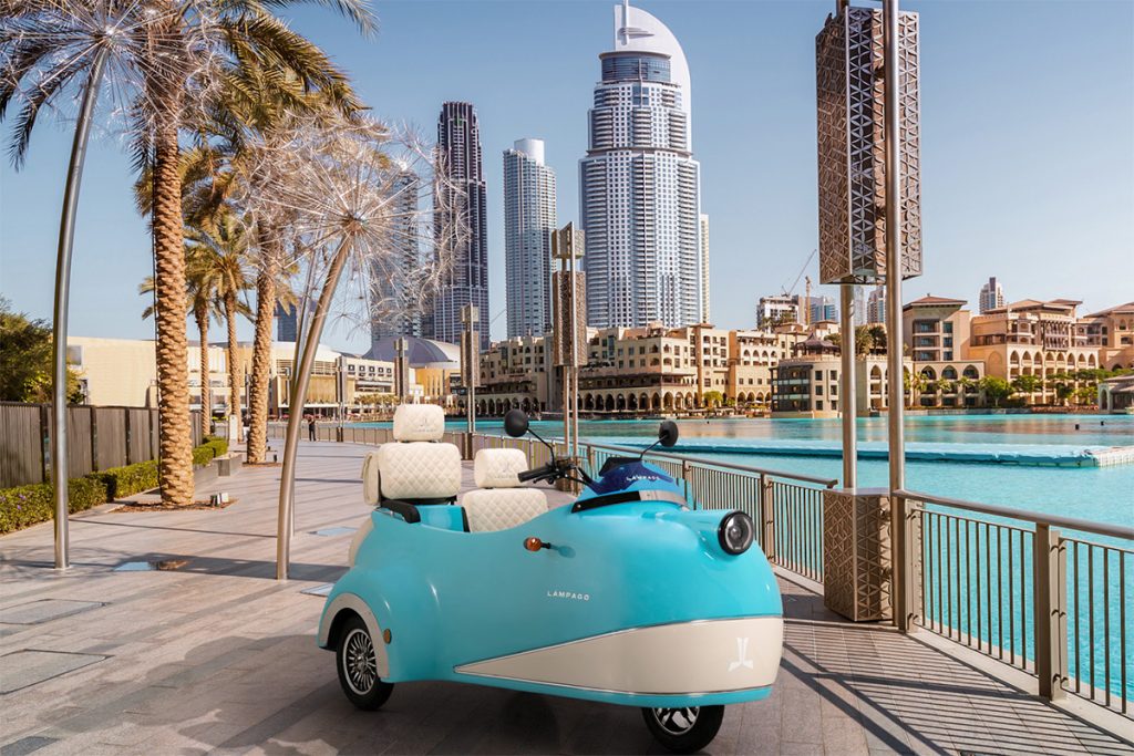 Lámpago electric trike: A blend of vintage design and modern mobility