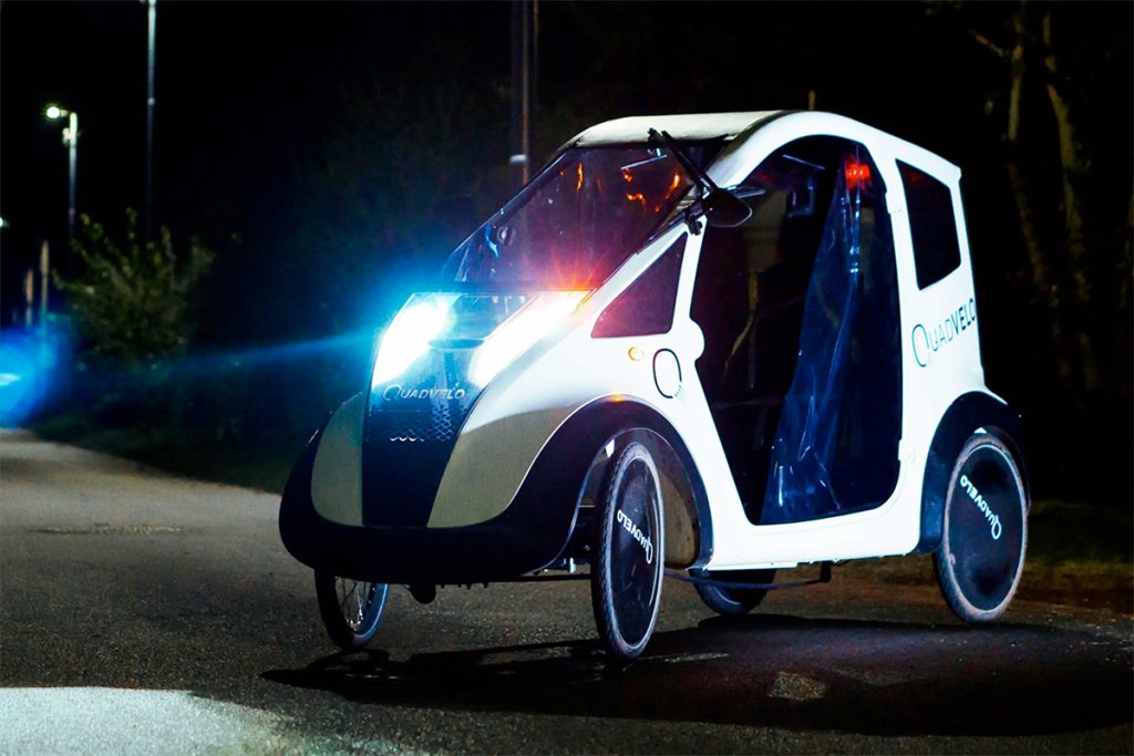 Quadvelo velomobile: A fusion of car and ebike capabilities