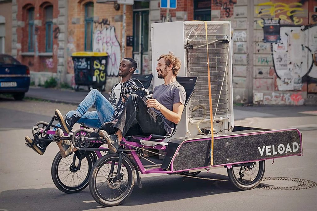 Velocity cargo e-quadcycle: The double-power hauling machine