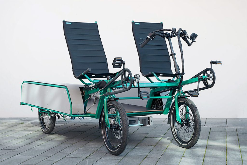 Velocity cargo e-quadcycle: The double-power hauling machine