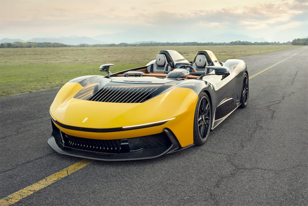 Unveiling the B95 hyper Barchetta: Automobili Pininfarina's open-top ...