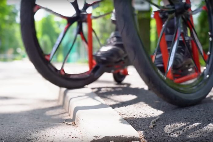 Engineer adds bicycle wheels to inline skates