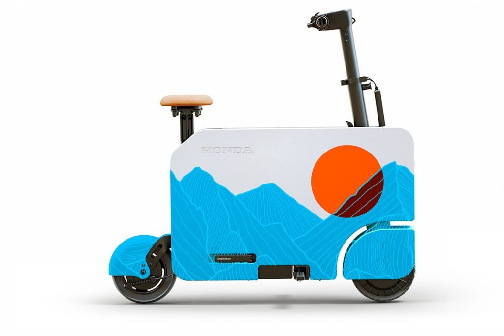 Honda Motocompacto: A bike in a briefcase