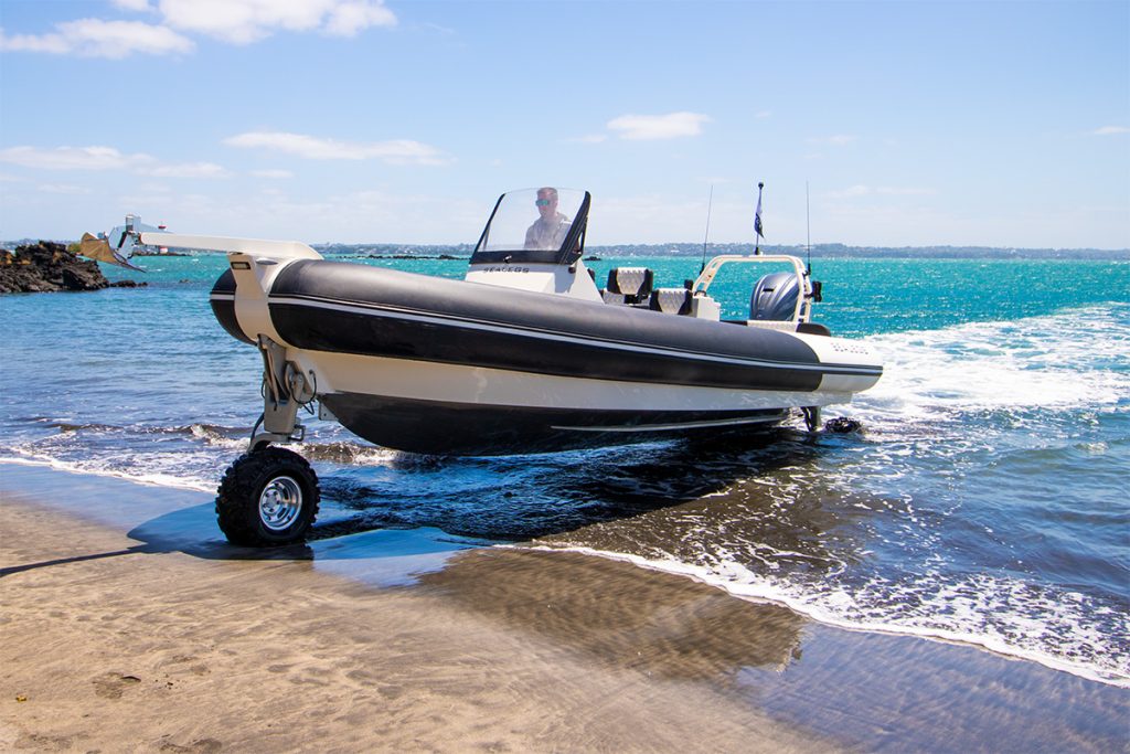 The Sealegs 9.0m Hydrasol RIB: A deep dive into amphibious adventures