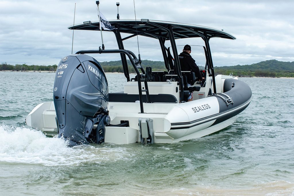 The Sealegs 9.0m Hydrasol RIB: A deep dive into amphibious adventures