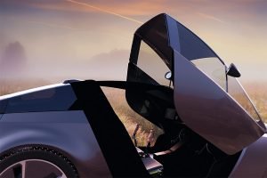 TWIKE 5 three-wheeled EV has side-stick steering, customizable speed ...