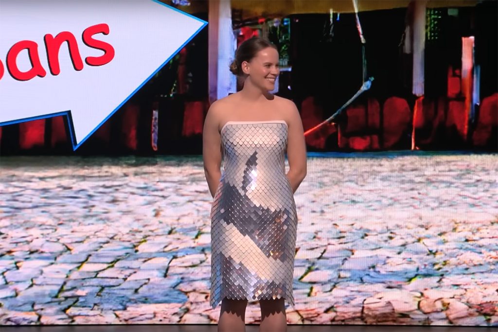 Adobe unveils an interactive dress that can change colors, patterns ...