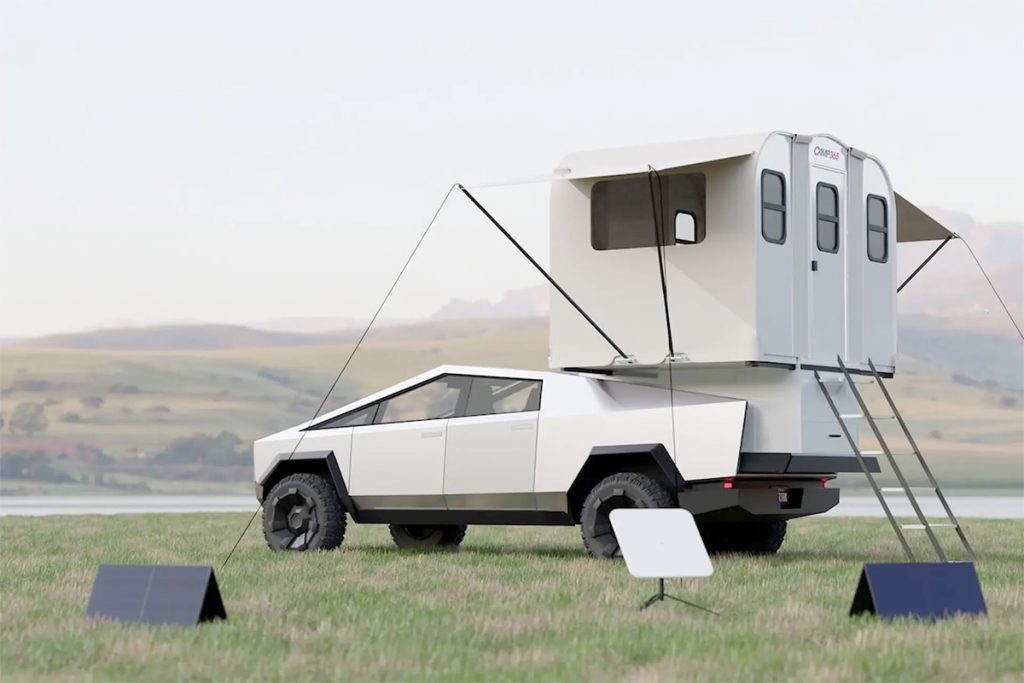 Camp365's foldable RV pod transforms your pickup into spacious mountain ...