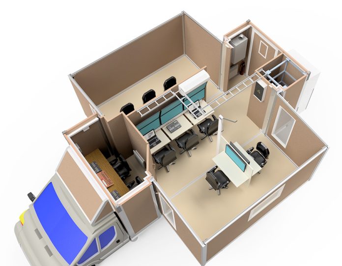 Maru's Rolling Unit trailer triples its size at camp