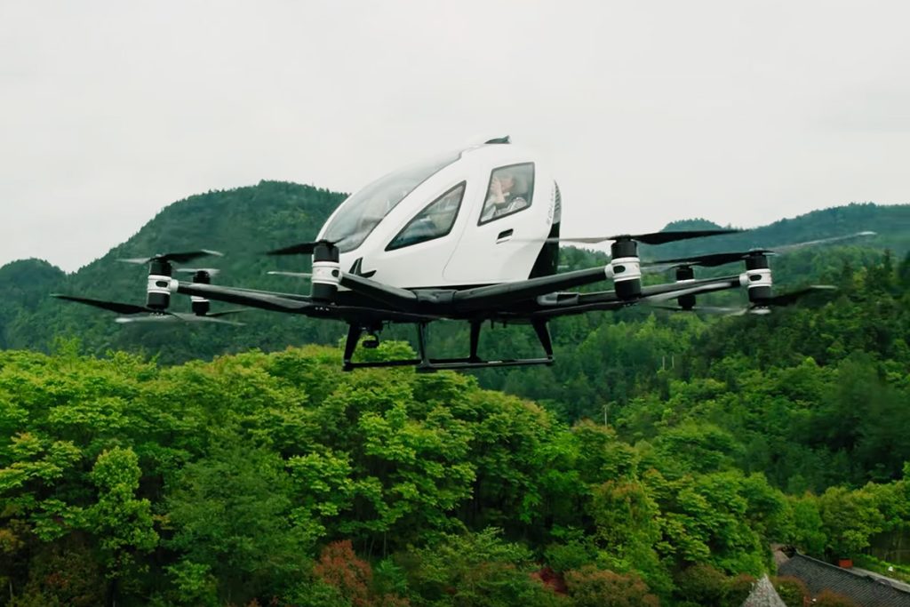 World's first commercial eVTOL air taxi