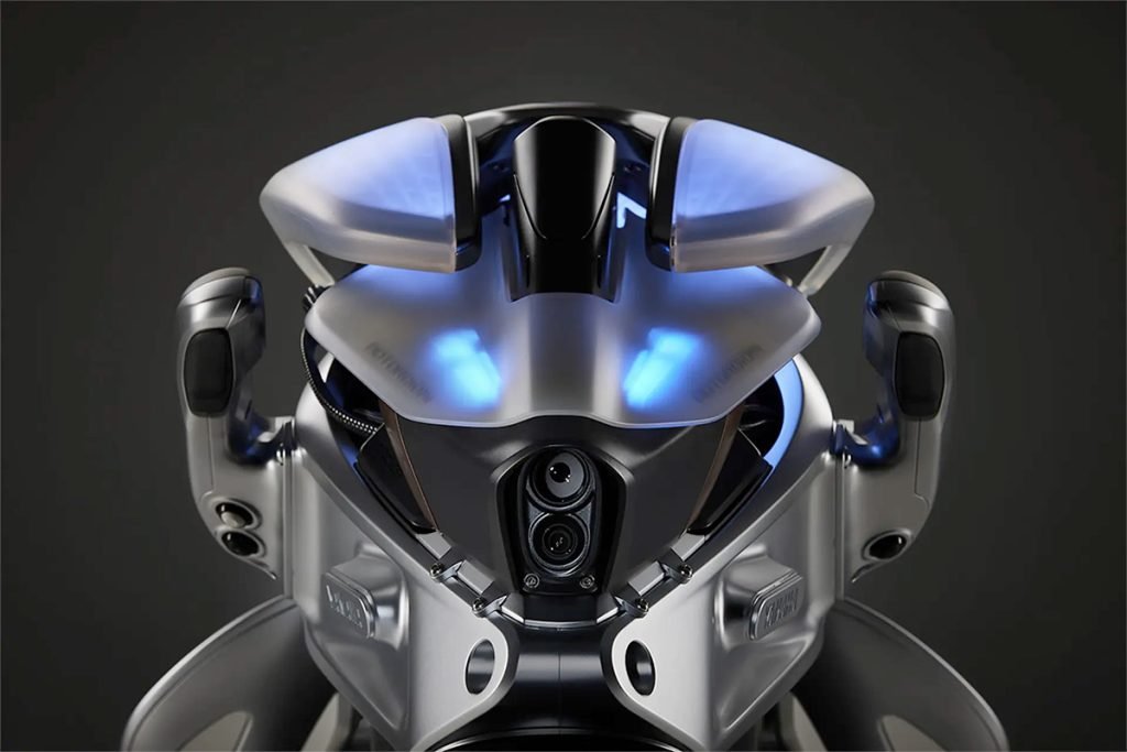 Yamaha unveils the unique, twisting, self-balancing Motoroid 2