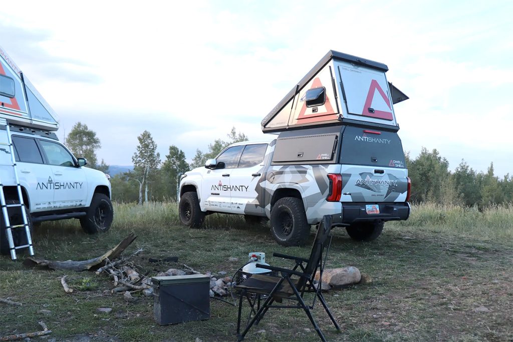 AntiShanty Dwell Shell: Hard-sided pickup camper for the adventurous spirit