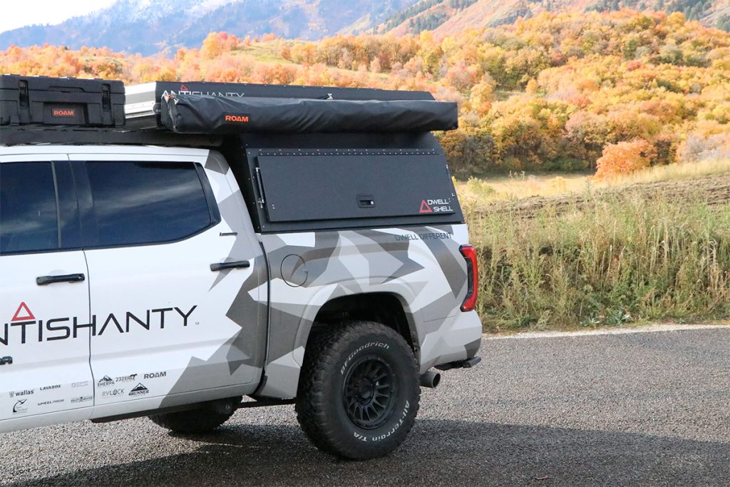 AntiShanty Dwell Shell: Hard-sided pickup camper for the adventurous spirit
