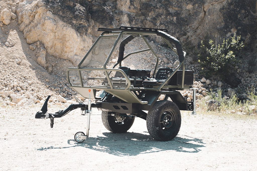 The Life Chariot: Frontline tested MEDEVAC off-road trailer