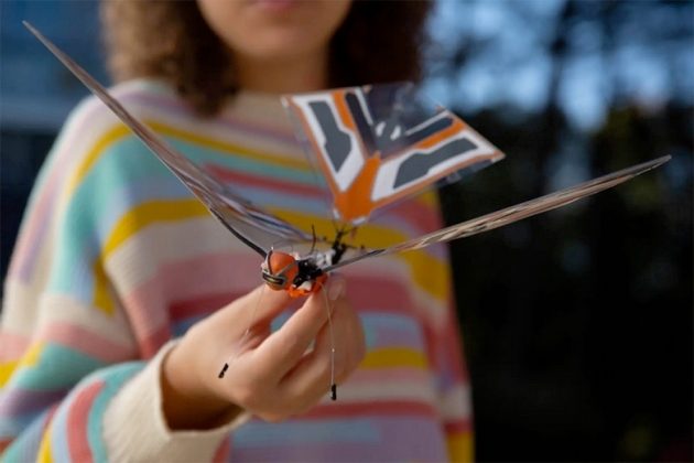Biomimetic drone blends nature and tech for a mesmerizing flight experience