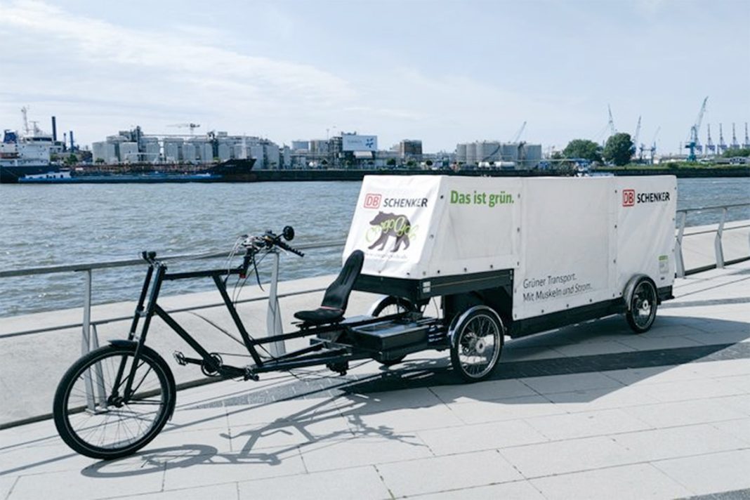 ebike freight train powers through cities with 1,000+ lb of cargo
