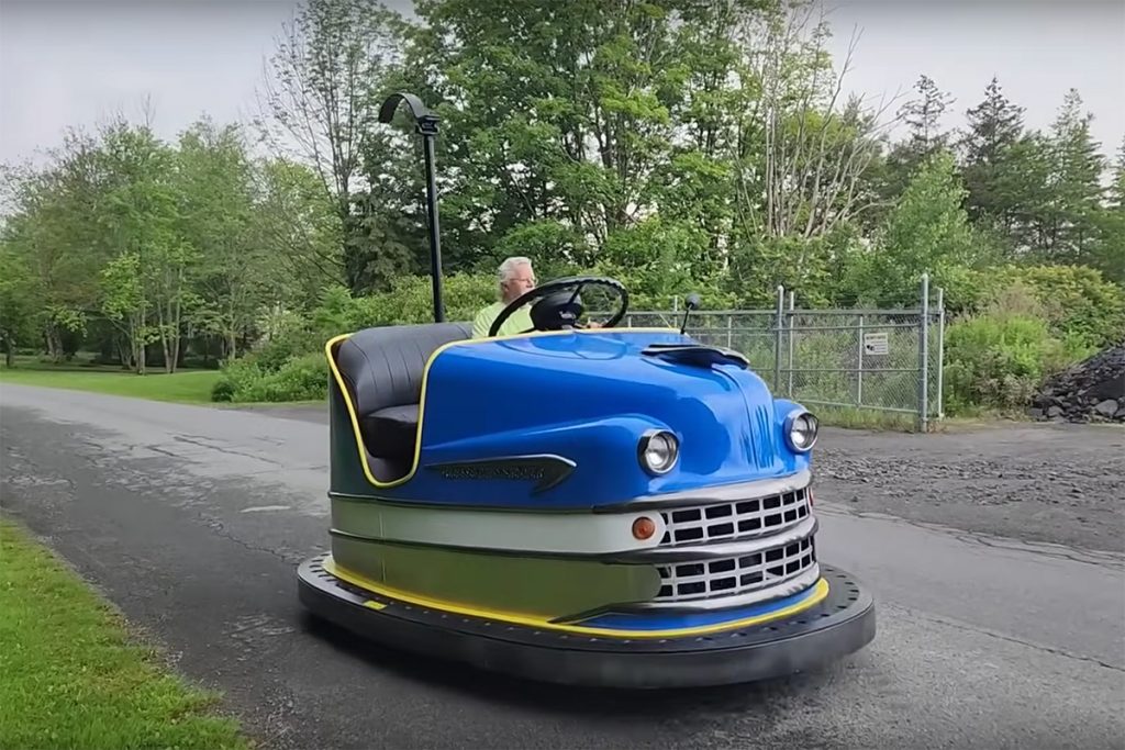 Dan Hryhorcoff's innovative 13-foot bumper car: A street-legal marvel