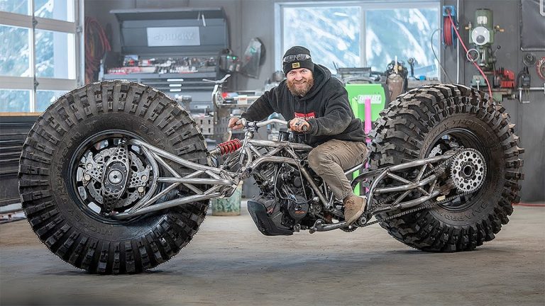 Monster Chopper with KTM power features hydraulic steering