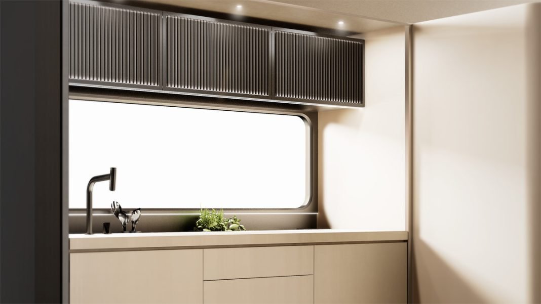 Electric Transformer House features solar panels and a water generator