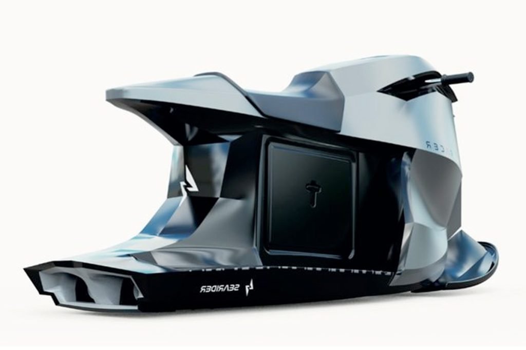 Searider unveils a dual-motor electric water bike