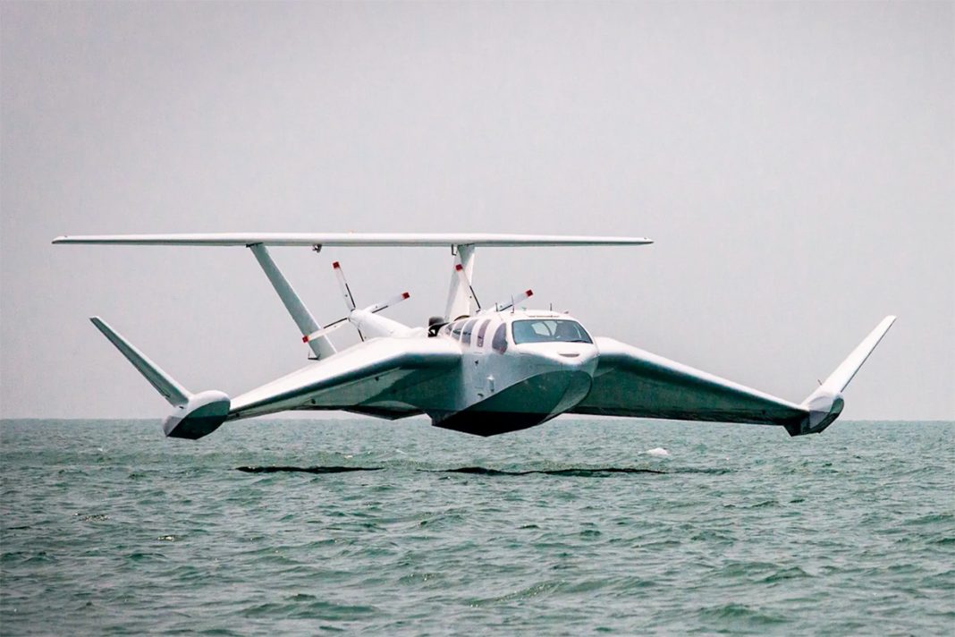 Airfish-8 wing-in-ground effect aircraft set to begin operations in 2025