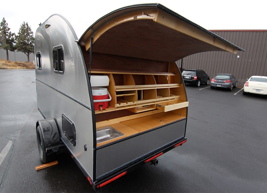 Bend Teardrop unveils the Tall Boy: A spacious high-rise teardrop trailer