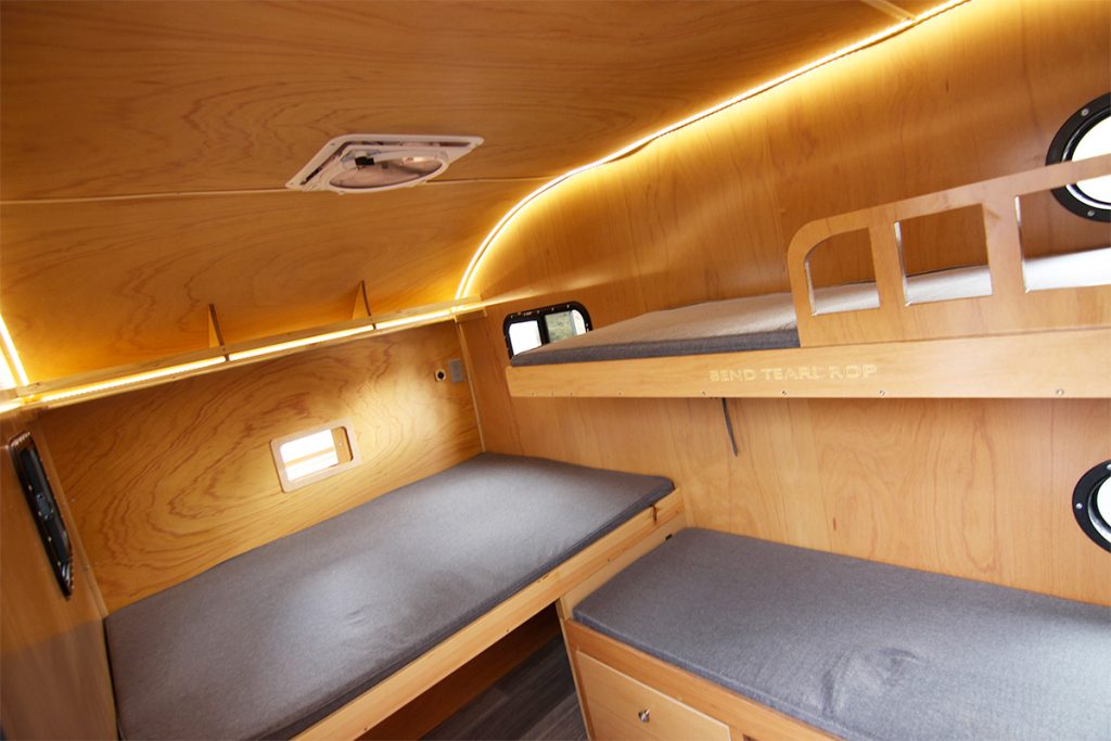 Bend Teardrop unveils the Tall Boy: A spacious high-rise teardrop trailer