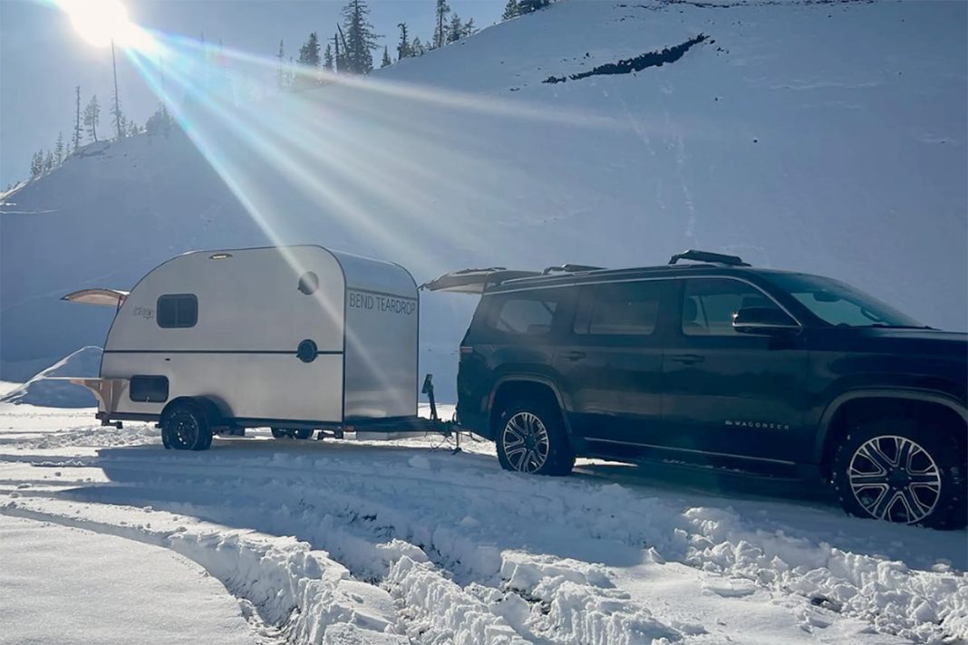Bend Teardrop unveils the Tall Boy: A spacious high-rise teardrop trailer