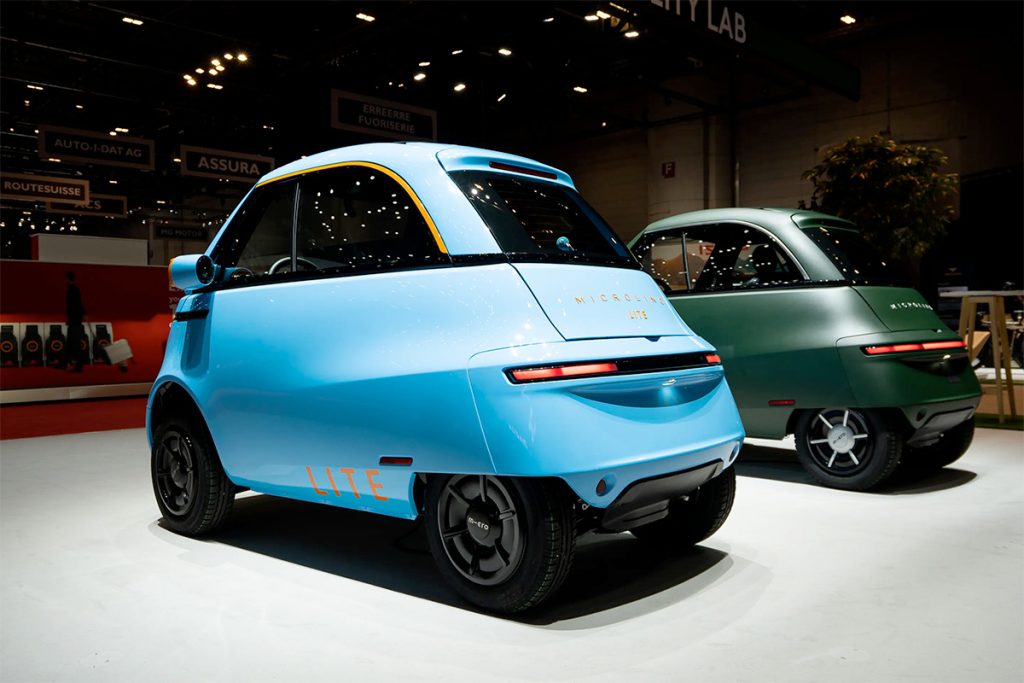 Microlino Lite: Adorable electric micro-car for urban mobility