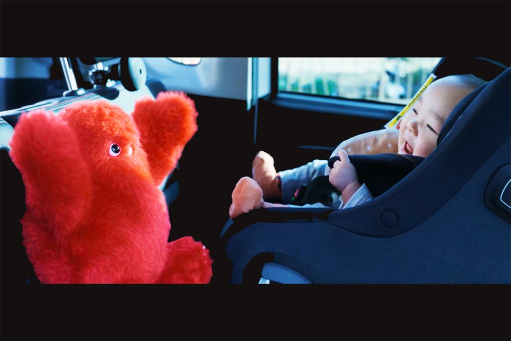 Nissan's Iruyo furry robots designed to babysit kids in cars
