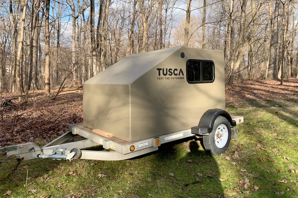 Affordable micro-camping pod serves as both truck and trailer camper