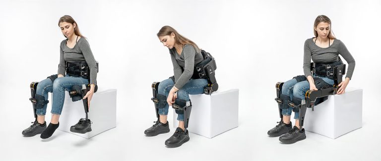 Italian exoskeleton helps disabled users stand and walk
