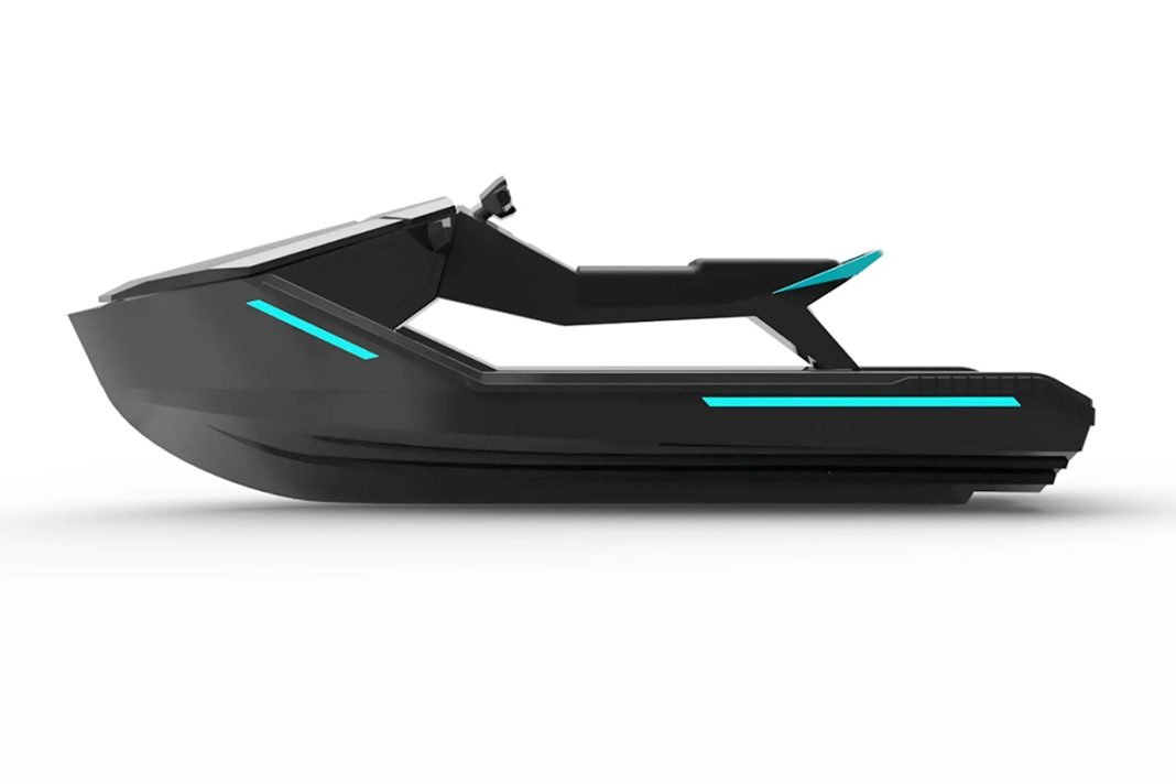 174-hp electric jet ski with instant boost and rapid charging