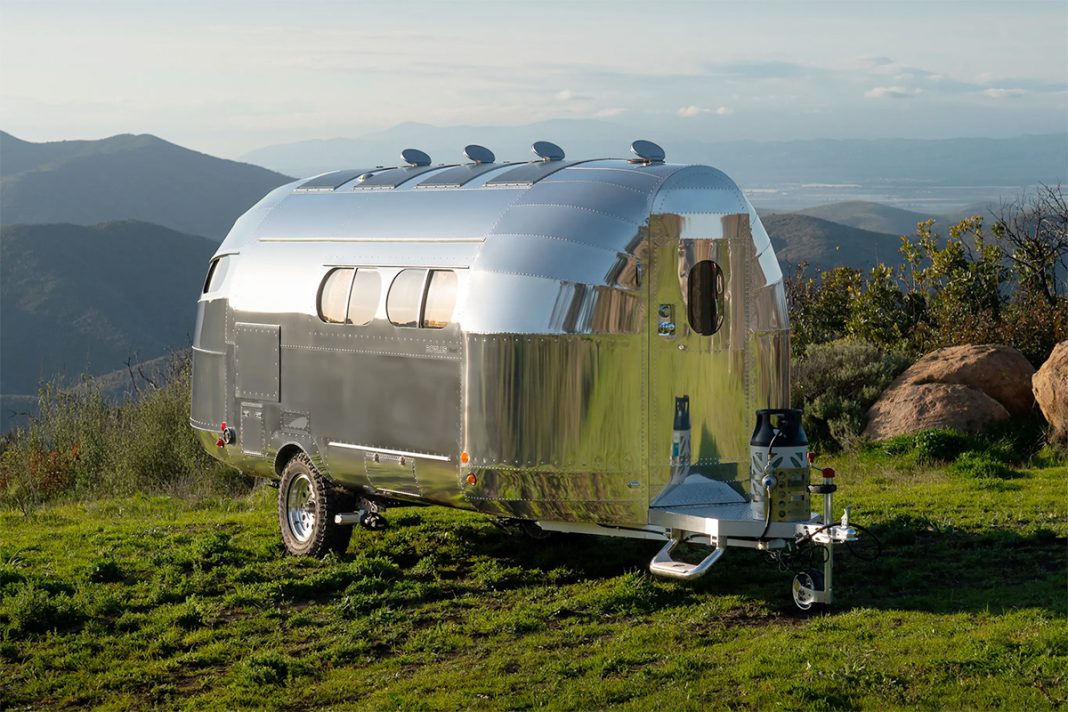 Bowlus Rivet is a self-propelled, self-powered off-road camper