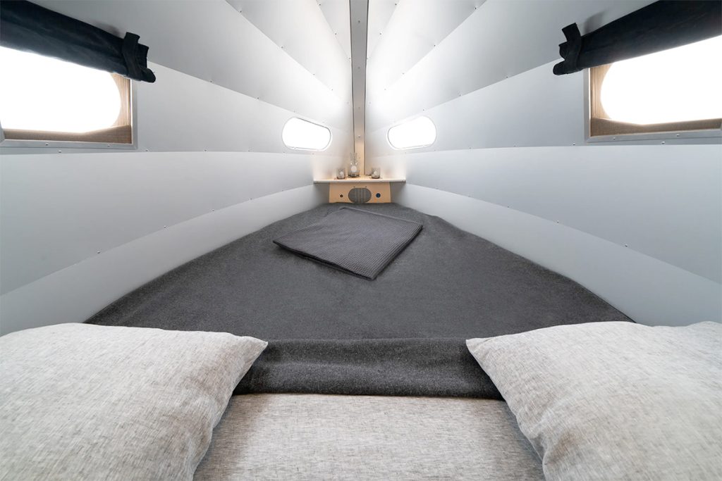 Bowlus Rivet is a self-propelled, self-powered off-road camper