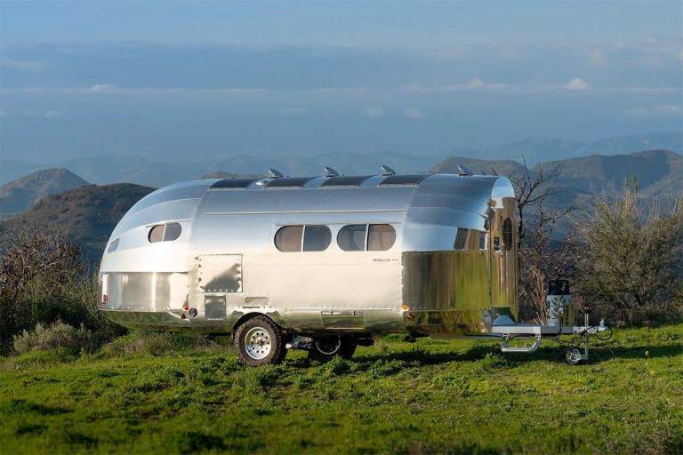 Bowlus Rivet is a self-propelled, self-powered off-road camper