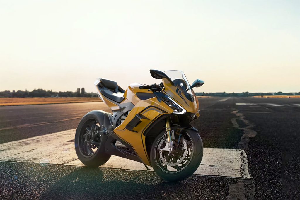 Damon's on-the-fly transforming electric motorcycles