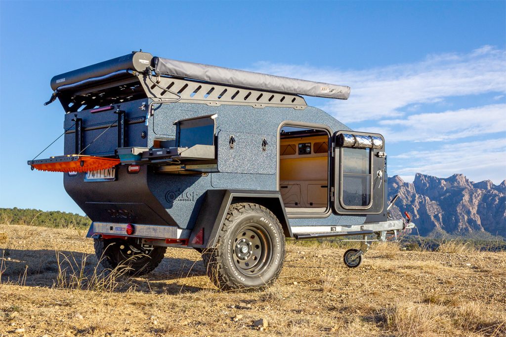 Dropy all-terrain teardrop micro-camper
