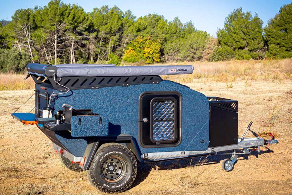 Dropy all-terrain teardrop micro-camper