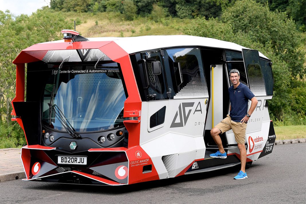 Aurrigo's 10-seat autonomous shuttle for city center travel