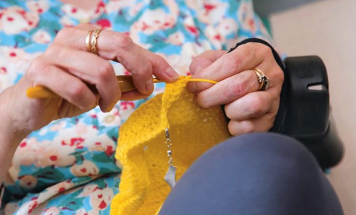 GyroGlove is a hand-stabilizing glove for people with tremors