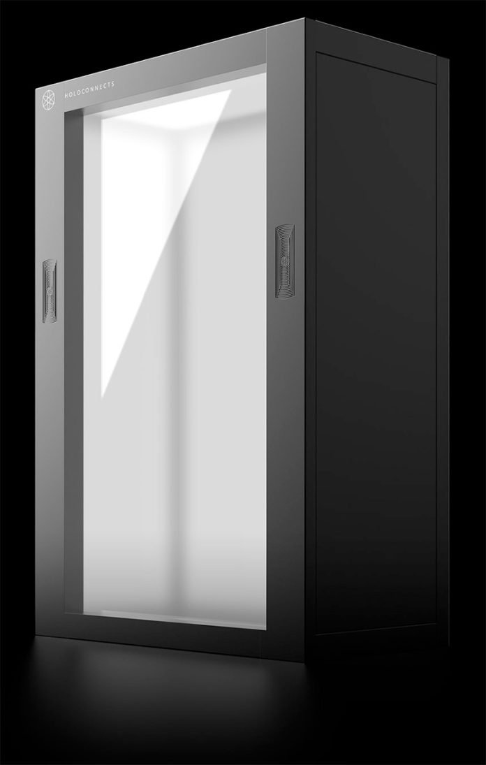 Holoconnects showcased its advanced hologram technology at CES 2024