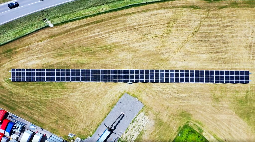 Mobile solar containers provide solar power anytime, anywhere