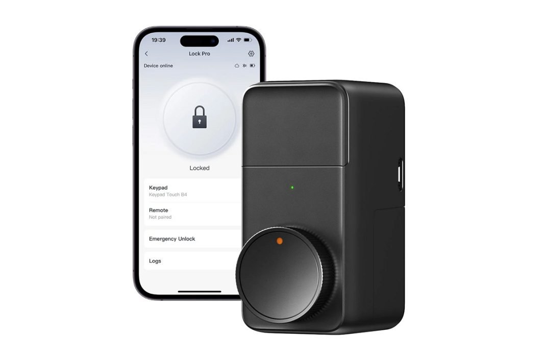 SwitchBot Lock Pro: Unlock your door with voice, fingerprint, passcode ...