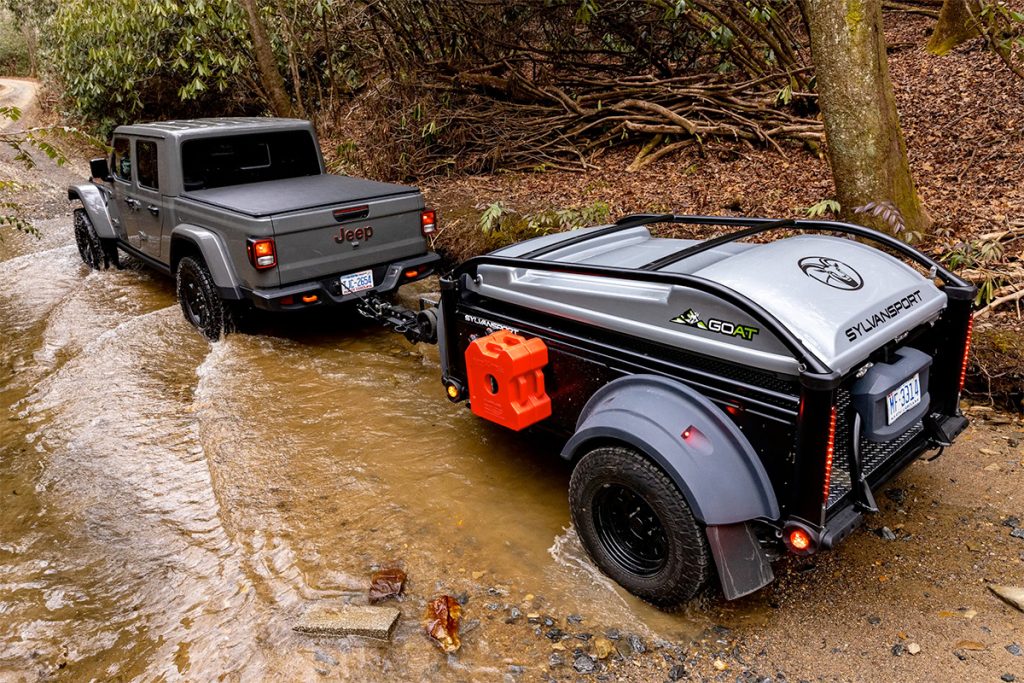 GOAT 'Go All-Terrain' micro-camping trailer for off-road adventures