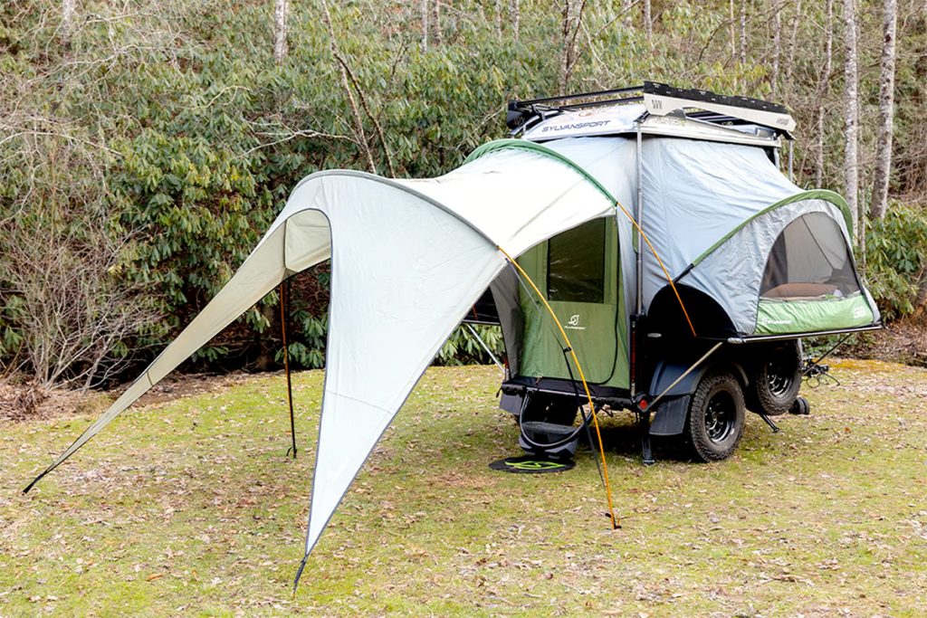 GOAT 'Go All-Terrain' micro-camping trailer for off-road adventures